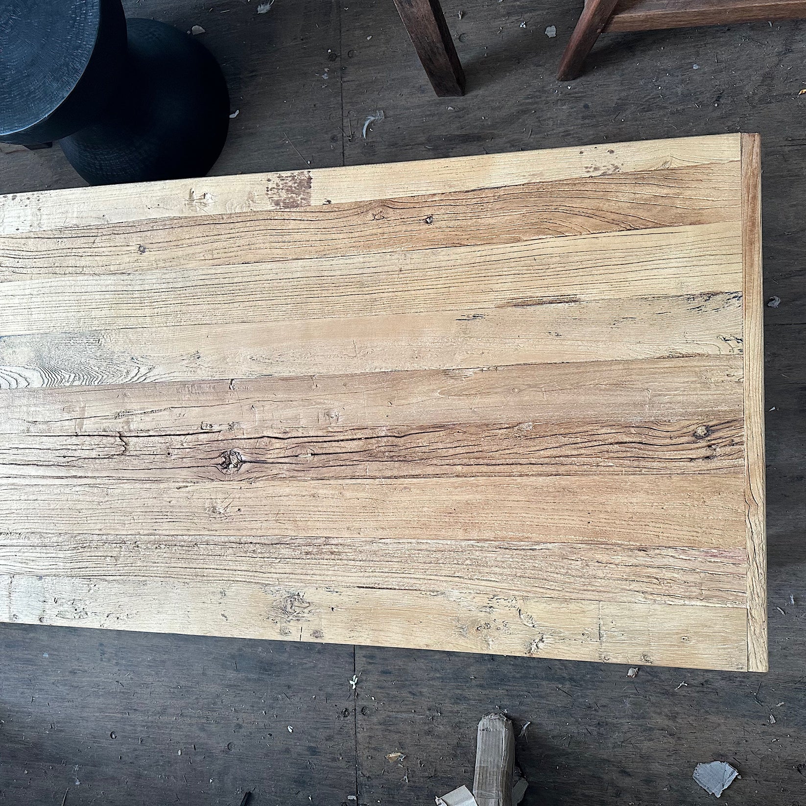 Reclaimed Elm Coffee Table – Sugar Trading
